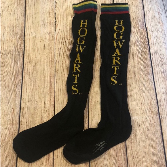 Warner Bros. | Accessories | Hogwarts Harry Potter Knee High Socks ...